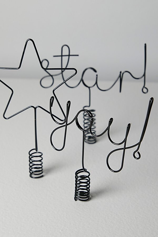 Mini Christmas Tree Topper CIMAXIC Outdoor Tree Topper Star 1Pack 11 ...