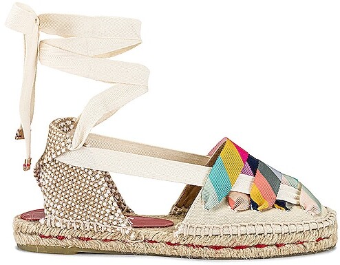 Castaner Jean x Paul Smith Espadrille Flat - ShopStyle