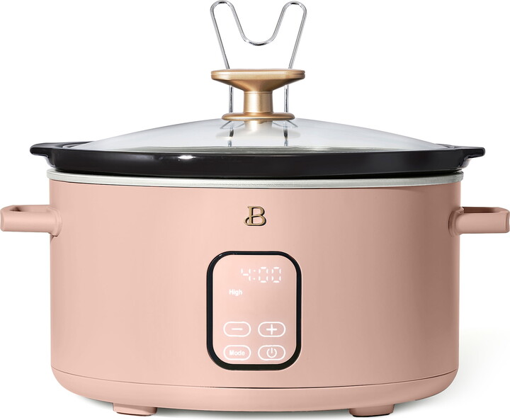 Beautiful 6 Qt Programmable Slow Cooker, Rose by Drew Barrymore ...