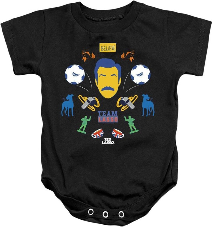 Ted Lasso Baby Girls Baby Icon Collage Snapsuit - ShopStyle