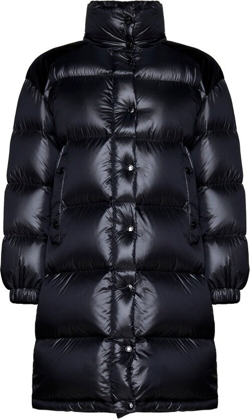 Moncler Button-Up Puffer Jacket - ShopStyle