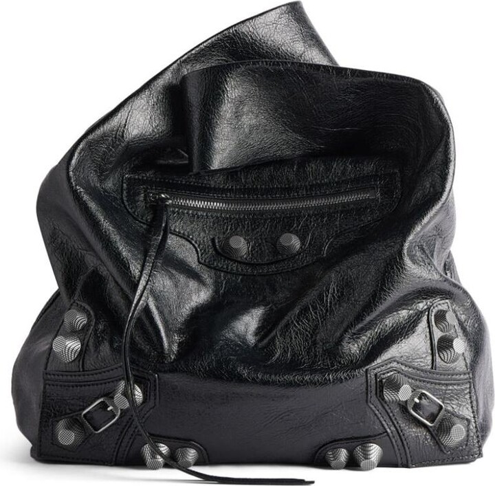 Balenciaga Le Cagole leather tote bag - ShopStyle