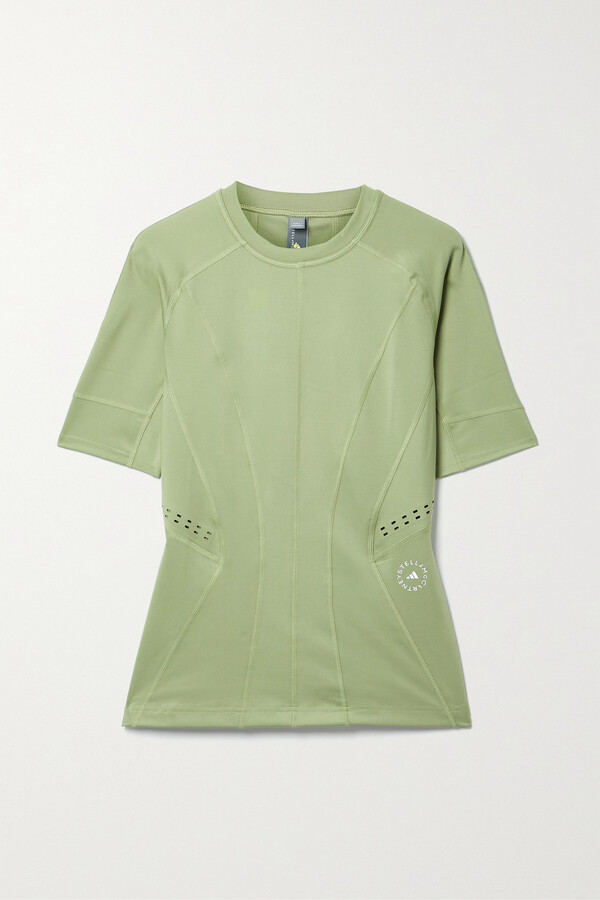adidas by Stella McCartney Truepurpose Perforated Recycled Stretch Top ...
