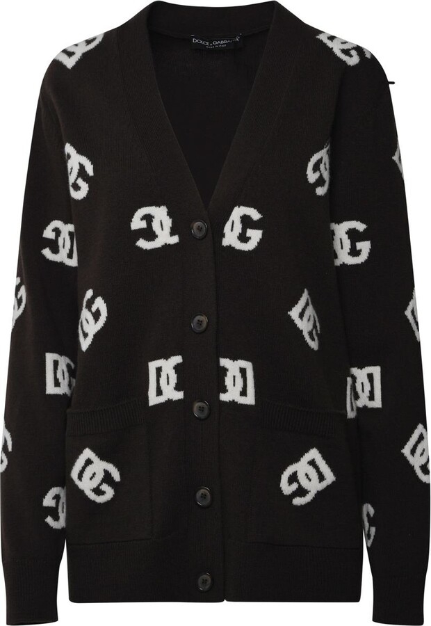 Dolce & Gabbana Cardigan Logos. - ShopStyle