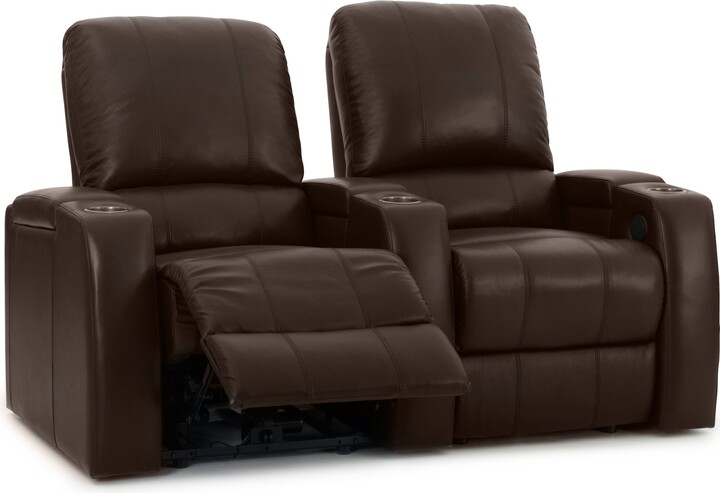 Octane Seating Octane Storm XL850 Power Leather Home Theater Seating ...