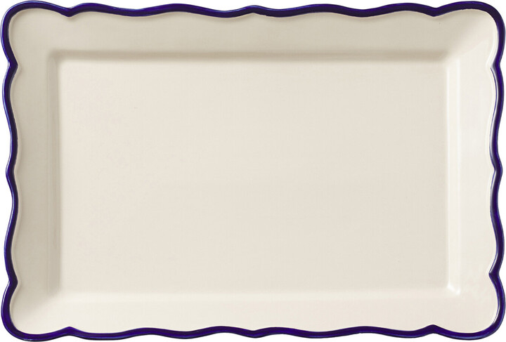 Maison Madison Jane Hand-Painted Ceramic Platter - ShopStyle