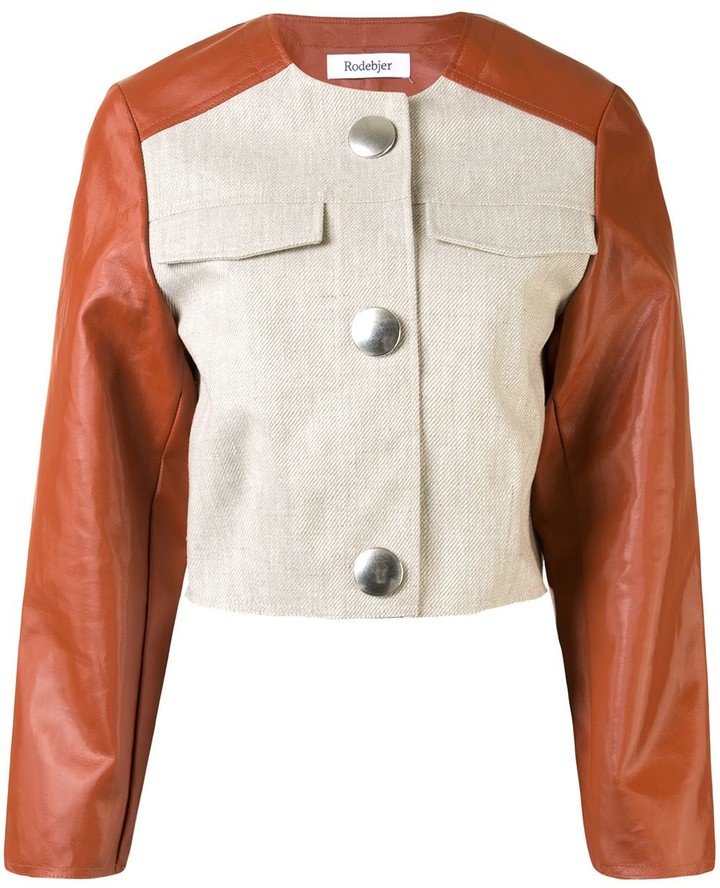 Rodebjer Kayla cropped jacket - ShopStyle