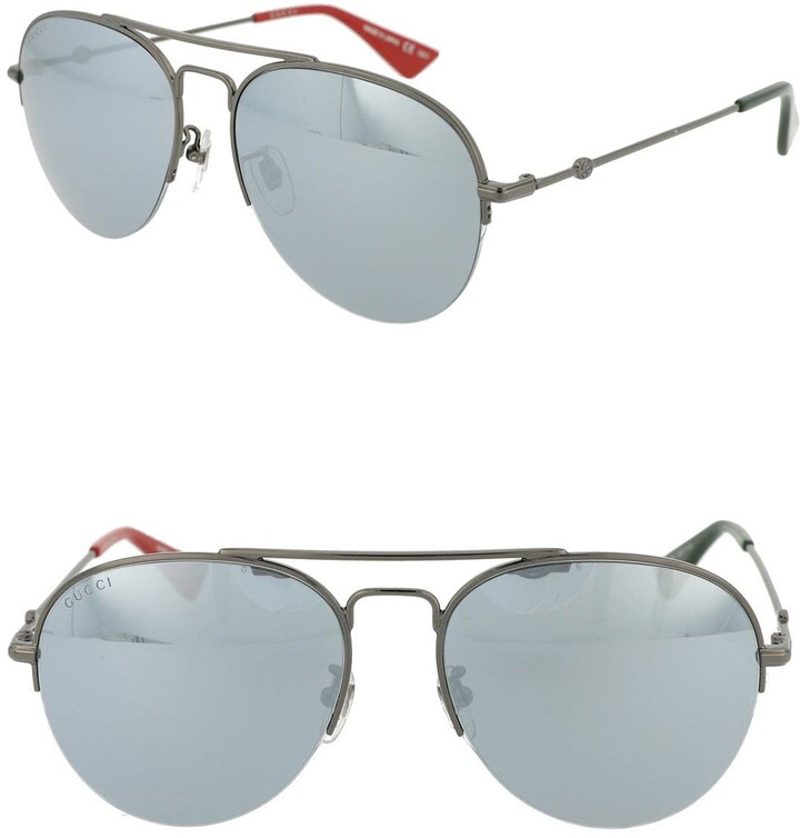 Gucci Core 56mm Aviator Sunglasses - ShopStyle