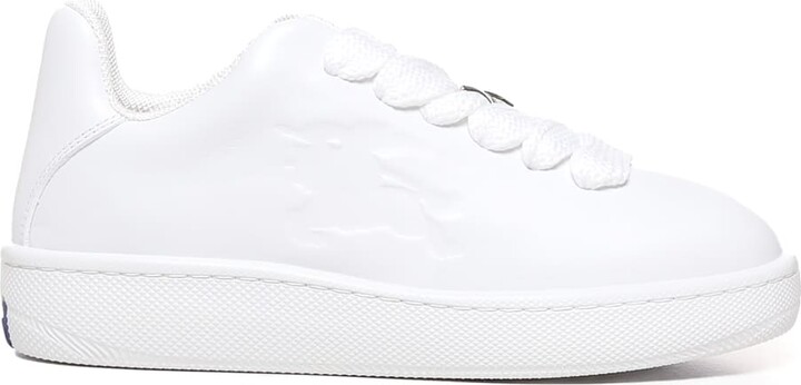 Burberry Box Sneaker In Leather - ShopStyle