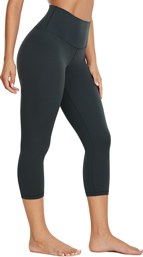 CRZ YOGA Butterluxe 21'' High Waisted Capri Workout Leggings for Women ...