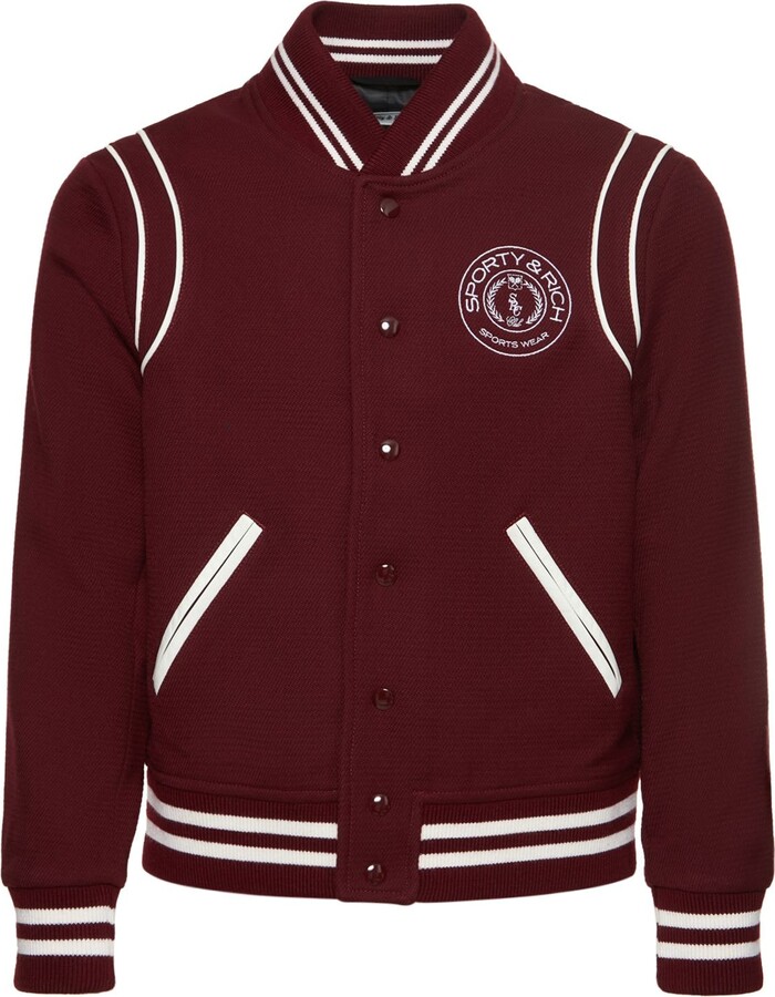 Sporty & Rich Monaco varsity jacket - ShopStyle