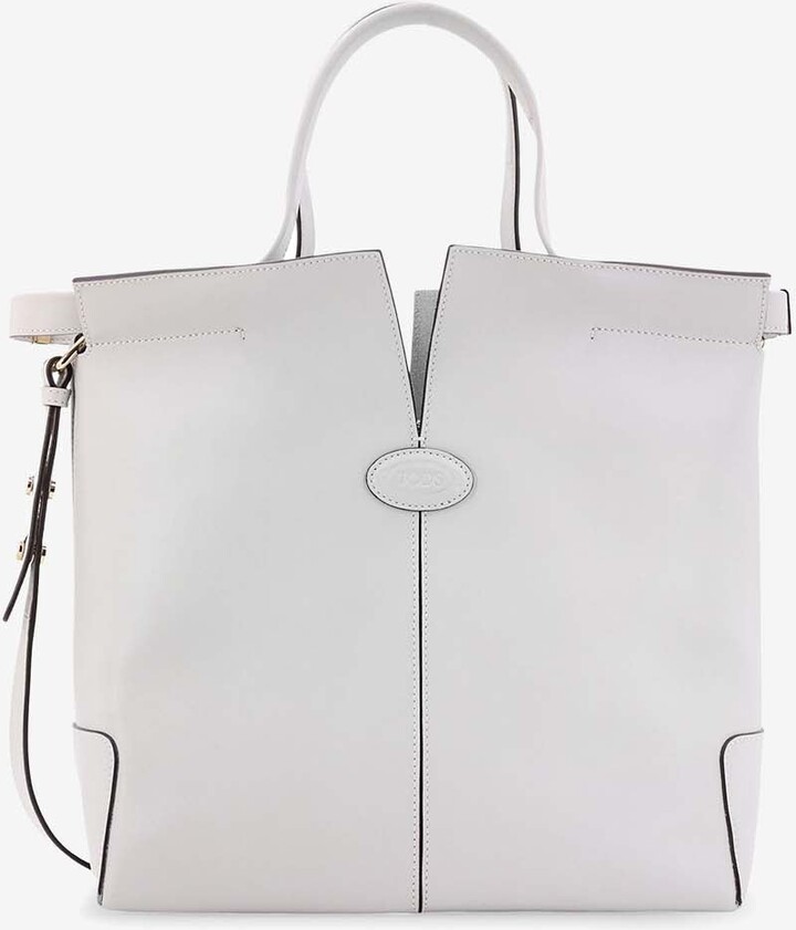 Tod's Small Di Bag Folio Leather Shoulder Bag - ShopStyle