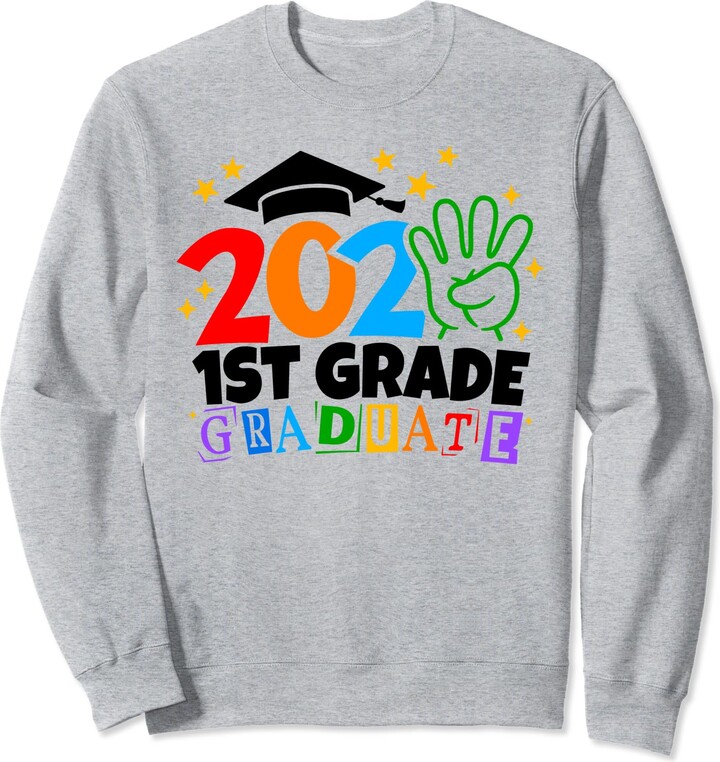 Graduation Last Day of School Tee Gifts 2024 1st Grade Graduate First ...