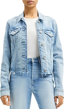 7 For All Mankind Classic Trucker Denim Jacket - ShopStyle