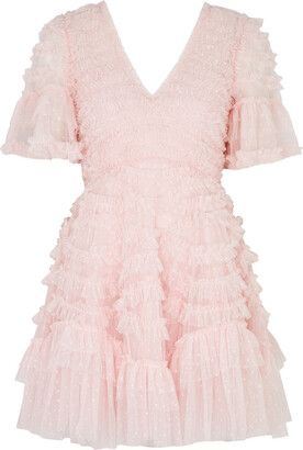Needle & Thread Phoenix Ruffled Tulle Mini Dress - ShopStyle