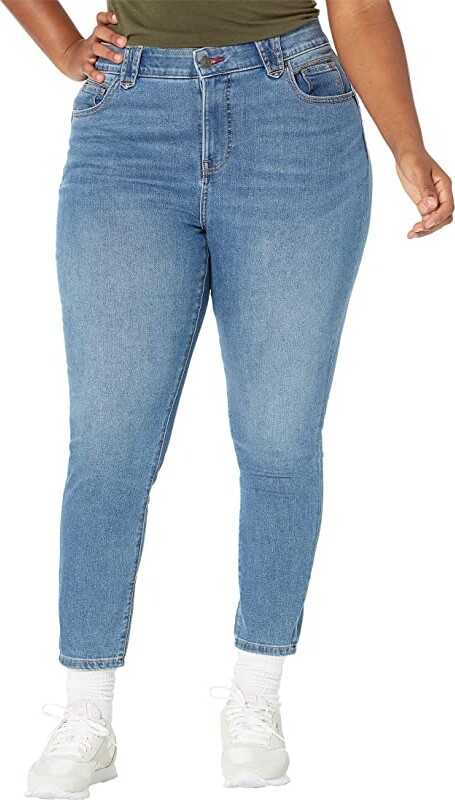 Tommy Hilfiger Plus Size Waverly Skinny Jeans in Chesapeke Wash - ShopStyle