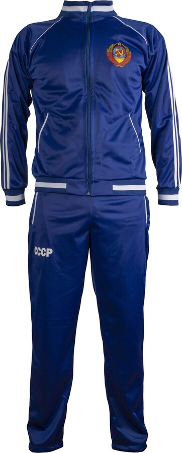 JL Sport Soviet Union CCCP USSR 1970's Jacket Retro Football Tracksuit ...