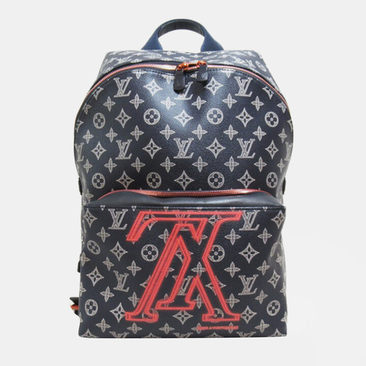 Louis Vuitton Black Canvas Monogram Ink Upside Down Apollo Backpack ...