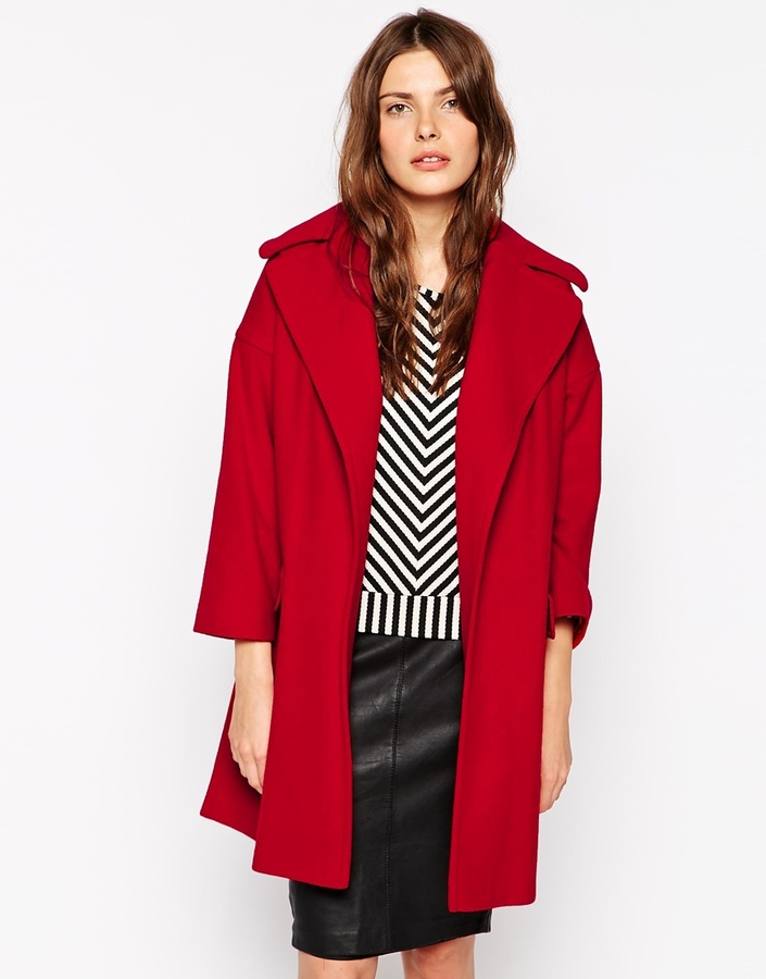Helene Berman Edge to Edge Oversize Coat - ShopStyle
