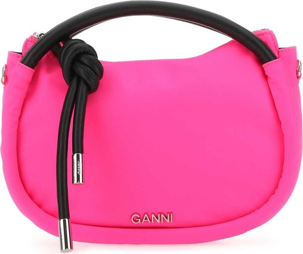 Ganni Mini Knot Detailed Tote Bag - ShopStyle