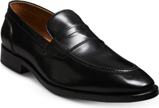 Allen Edmonds Men's Eli Fashion Leather Penny Loafer Black Leather 11 D ...