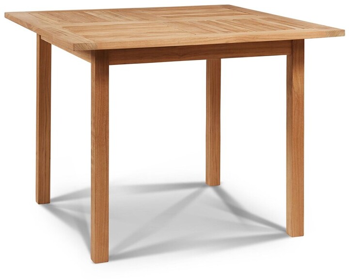 Curated Maison Mathieu Square Teak Outdoor Dining Table - ShopStyle