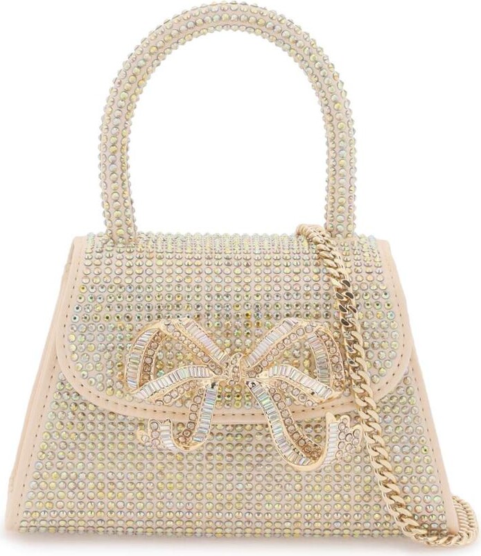 Self-Portrait the micro bow mini bag - ShopStyle