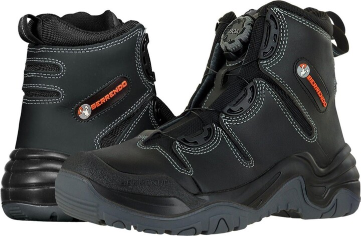 Berrendo Men's Men s Steel Toe Work Boots 6” – Oil and Slip Resistant ...