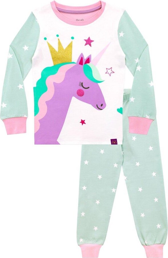Harry Bear Unicorn Crown Cosy Snuggle Fit Pyjamas - ShopStyle
