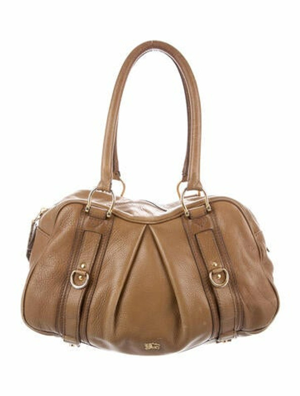 Burberry Leather Ashbury Bag Brown - ShopStyle