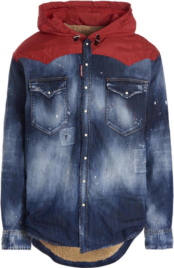 DSQUARED2 'techno Mil' Hooded Jacket - ShopStyle Outerwear