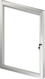 Azar Displays Small Enclosed Magnetic Message Board w/ Lock & Key ...