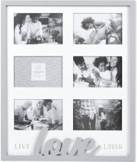 Latitude Run Myalise 4" X 6" Collage Frame Set in White - ShopStyle