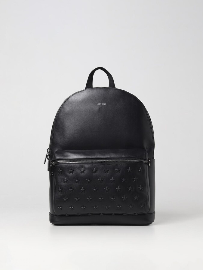 Jimmy Choo Wilmer backpack in leather with applications - ShopStyle