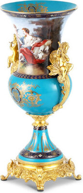 BuyU International Elegant Porcelain & Bronze Classic Rococo Design ...