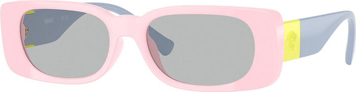 Versace VK 4003U 5440CV 47mm Childrens Rectangle Sunglasses - ShopStyle