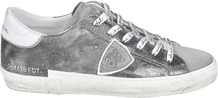 Philippe Model Logo Lace Sneakers - ShopStyle