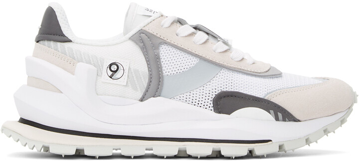 Li-Ning White & Beige Cosmos Sneakers - ShopStyle
