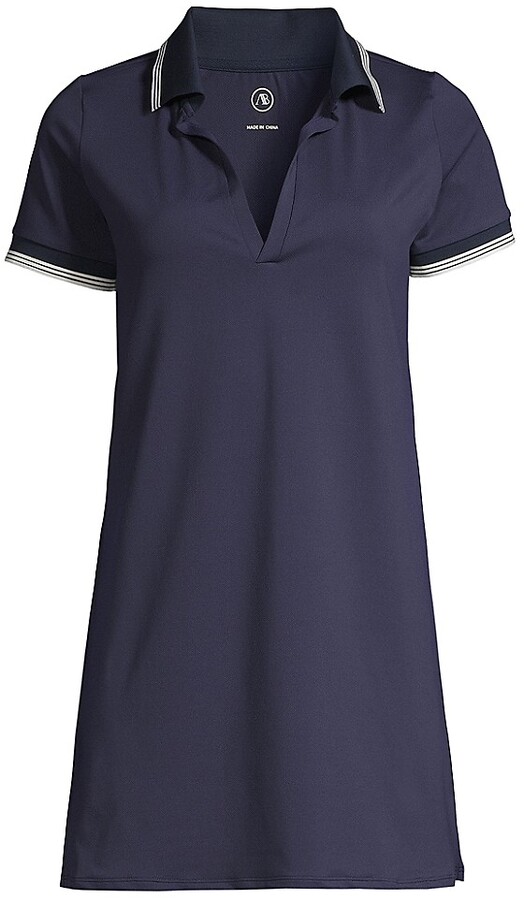 Addison Bay Easy Jersey Polo Dress - ShopStyle