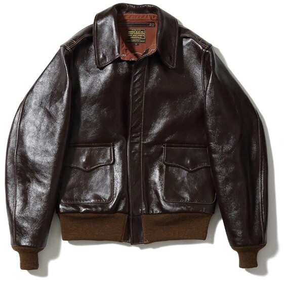 Buzz Rickson's Buzz Ricksons A-2 Leather Rough Wear Jacket - Brown ...