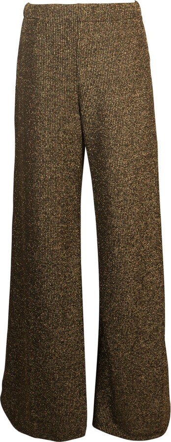 Jennafer Grace Women's Aura Gold Palazzo Pant - ShopStyle Wide-Leg Trousers