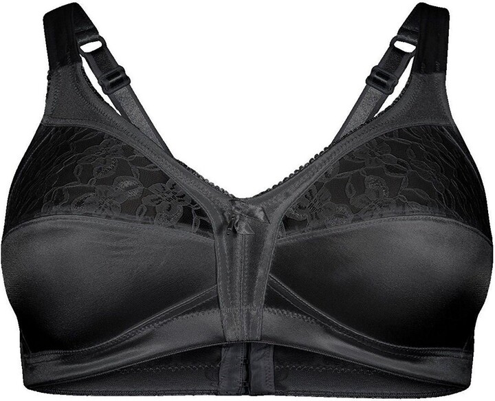 FLAVES FASHION (FF11) Firm Control Soft Satin Cup Bra Unpadded Non ...