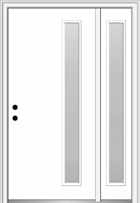 Verona Home Design Spotlight Primed Fiberglass Prehung Front Entry ...