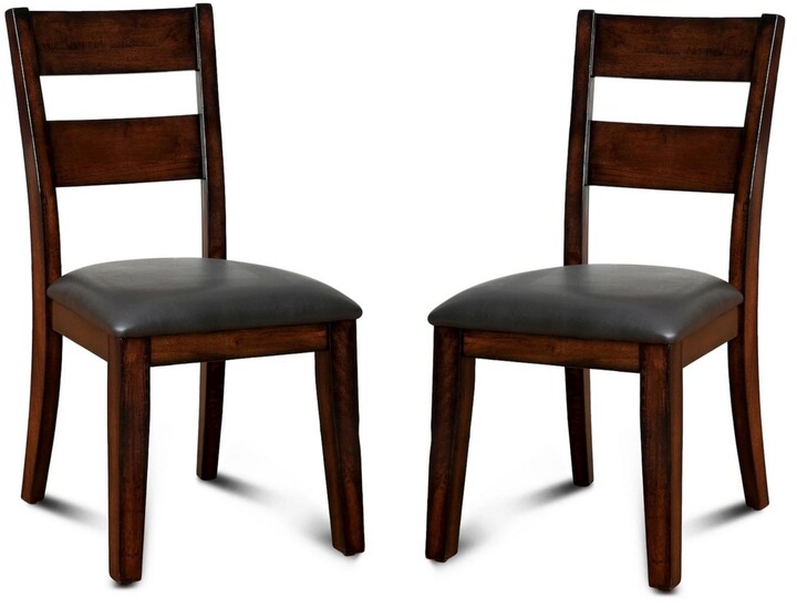Furniture Arlen Dark Cherry Dining Chair (Set of 2) - ShopStyle