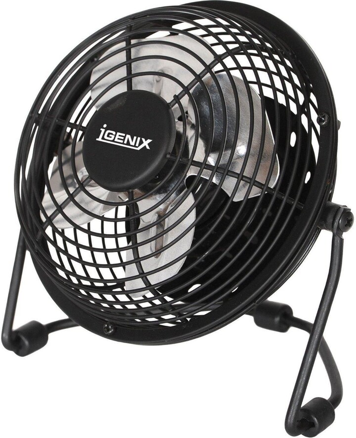 Igenix USB Desk Fan, 4-Inch, Black (Pack of 3) - ShopStyle