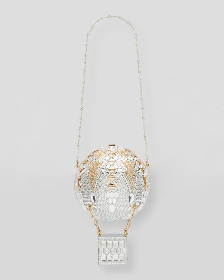 Judith Leiber Hot Air Balloon Crystal Minaudiere Bag - ShopStyle