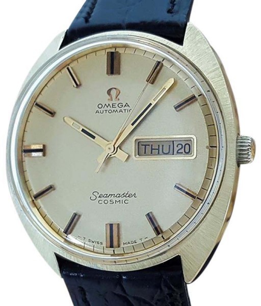 Omega Seamaster Gold Capped Swiss Automatic Vintage 1960s Mens Watch ...