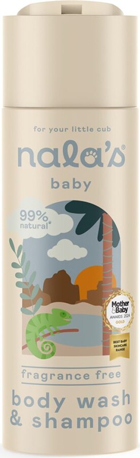 Nala's Baby Body Wash & Shampoo Fragrance Free 200ml - ShopStyle Deodorants