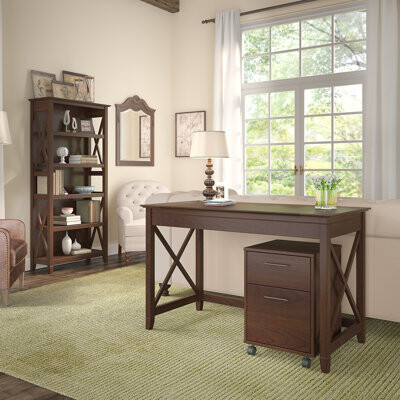 Sand & Stable Veda 3 Piece Rectangular Writing Desk Office Set - ShopStyle