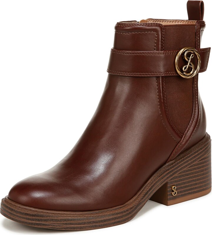 Sam & Libby Sam And Libby Natalia Ankle Boot Cocoa 8 Medium - ShopStyle